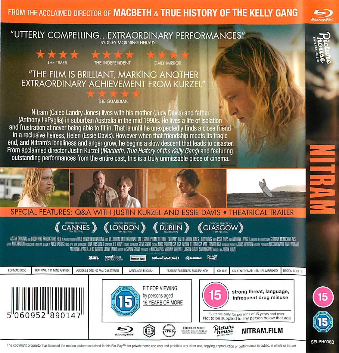 Nitram - (Blu-ray) 5060952890147 | eBay